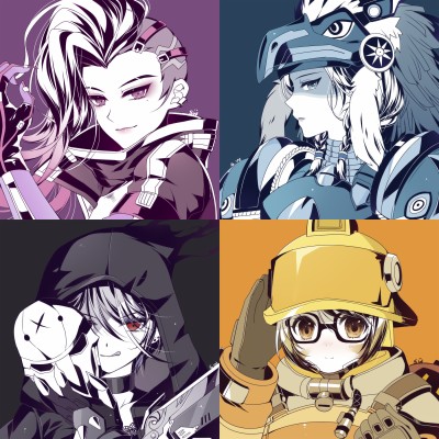 Overwatch Reaper And Mei - 1800x1800 Wallpaper - teahub.io