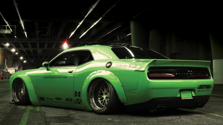Liberty Walk Dodge Challenger Hellcat Coupe Cars Bodykit - Liberty Walk ...