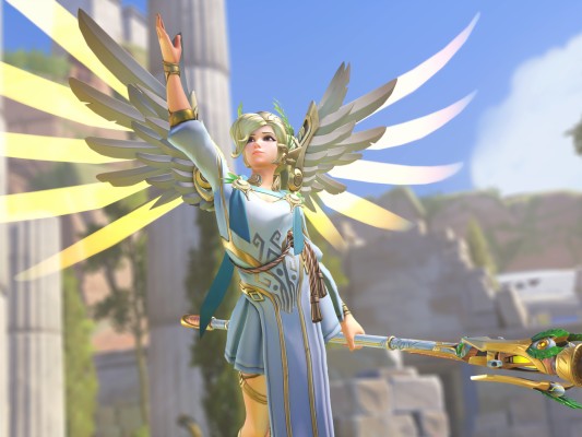 Winged Victory Mercy Hentai - 1920x1080 Wallpaper - teahub.io