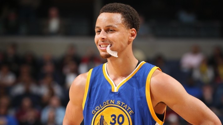 Stephen Curry's Mouth Guard Chewing - 1920x1080 Wallpaper - teahub.io