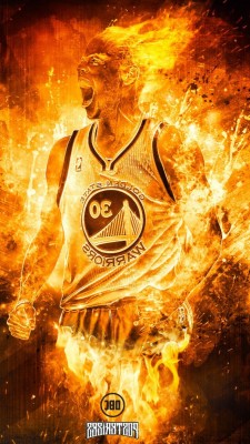 Stephen Curry Wallpaper Fire - 640x1136 Wallpaper - teahub.io
