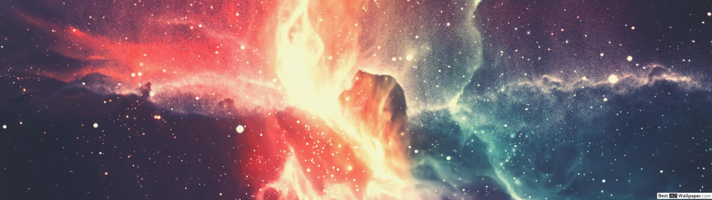 Galaxy Star Shape - 2732x768 Wallpaper - teahub.io