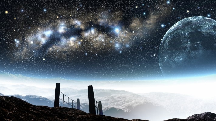 Night Sky Digital Art - 3840x2160 Wallpaper - teahub.io