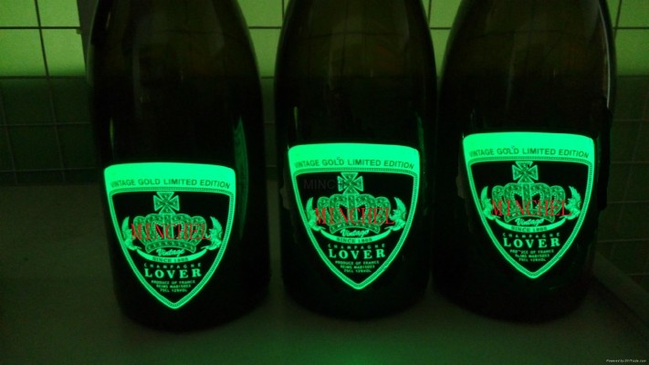 Luminous Label Led Label El Label Wine Label Lighting - Luminous Label ...