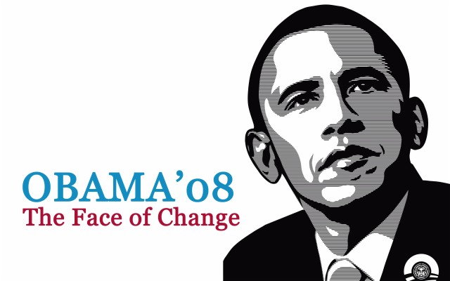 Barack Obama Hope Black And White Hand Drawn Vector - 1920x1200 ...