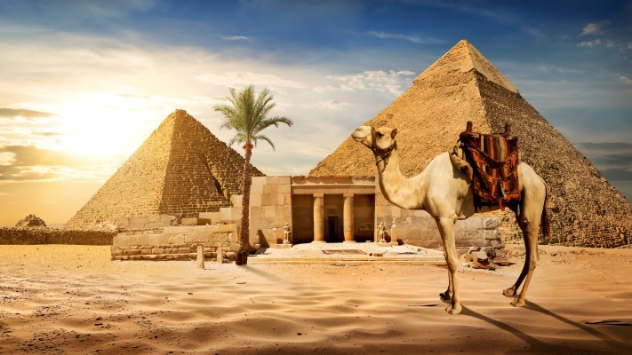 The Pyramids In Cairo - Pyramids Of Egypt Screensaver - 1920x1080 ...