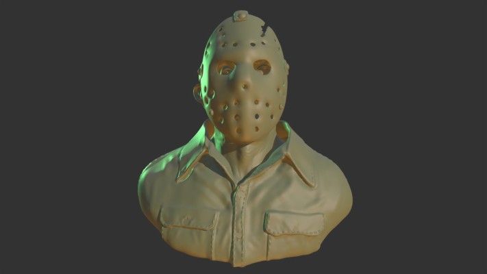 Jason Voorhees 3d Bust - 1920x1080 Wallpaper - teahub.io