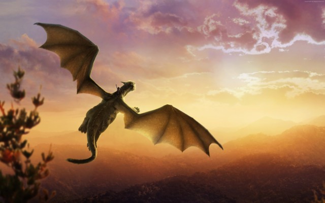 Pete's Dragon Elliot Flying - 3840x2400 Wallpaper - teahub.io