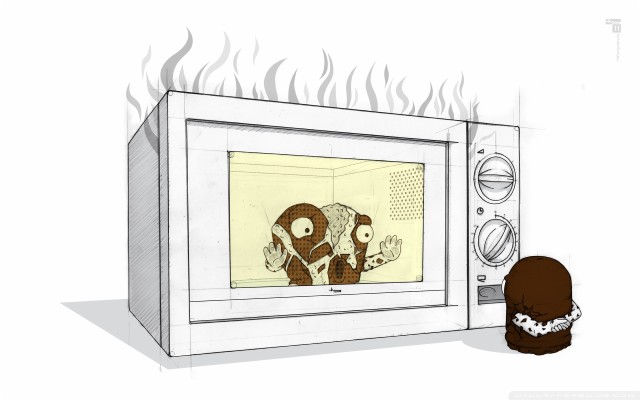 Funny Microwave - 1920x1200 Wallpaper - teahub.io