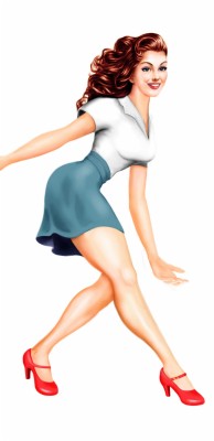 Pin Up Girls Hd Wallpapers For Desktop - Pin Up - 1440x2960 Wallpaper ...