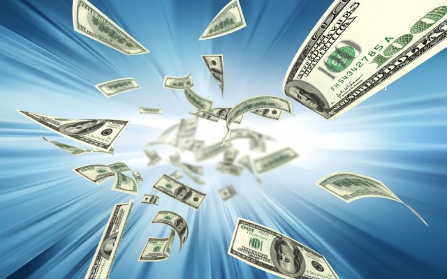 Falling Money Backgrounds - Powerpoint Background Of Money Falling ...