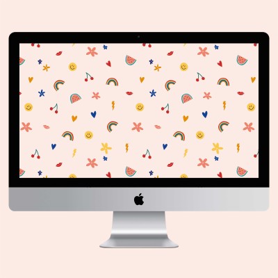 Sticker Book Wallpaper - Imac - 2500x2500 Wallpaper - teahub.io