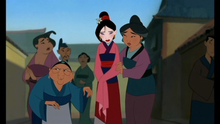 Mulan Disney - Mulan And Her Family - 992x560 Wallpaper - teahub.io