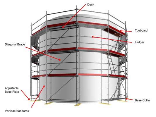 Oil And Gas - Cross Bracing Scaffolding In Tanks - 1600x1200 Wallpaper ...