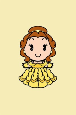 Cartoon Cute Princess Bella - 640x960 Wallpaper - teahub.io