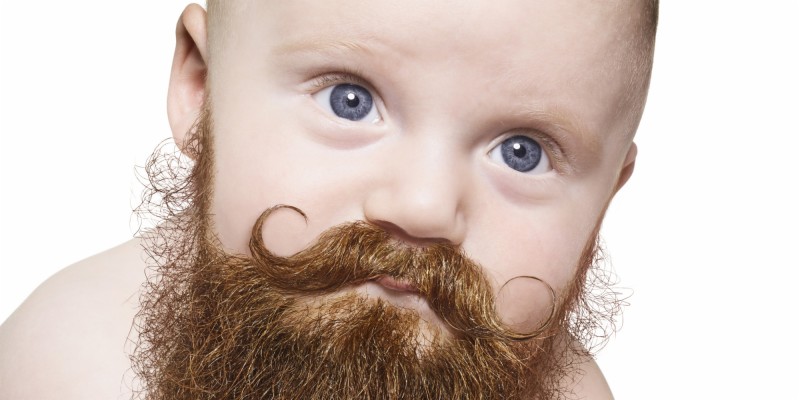 High Resolution Wallpaper - Baby With Beard - 2000x1000 Wallpaper ...