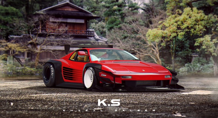 Ferrari Testarossa, Car Photo - Boxy Sports Cars - 1080x1920 Wallpaper ...