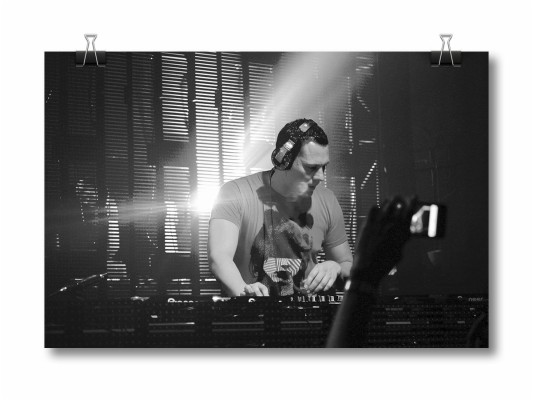 Dj Tiesto Music Poster - Monochrome - 1200x900 Wallpaper - teahub.io