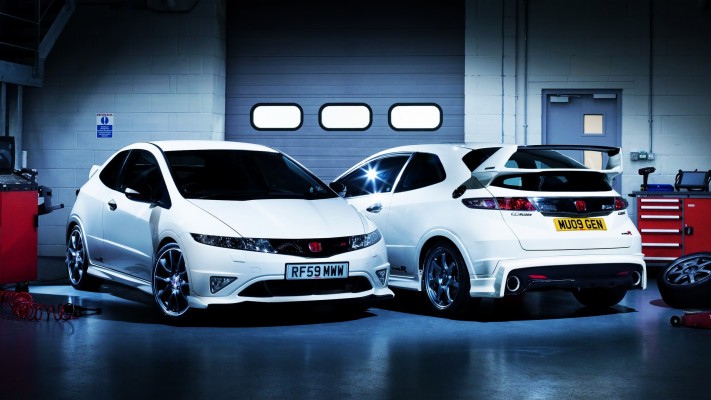 Wallpaper Honda Fk2, Honda, Car, Red, Front View, Parking, - Honda ...