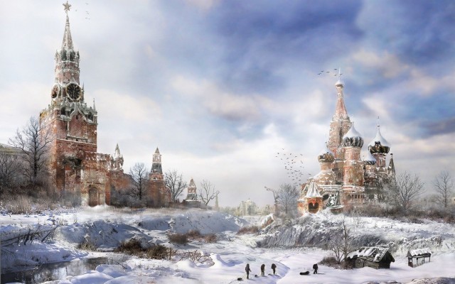 Moscow In Winter - 1920x1200 Wallpaper - teahub.io