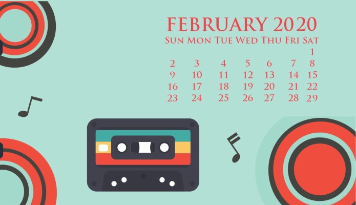 February 2020 Screensaver Wallpaper - February Desktop Wallpaper 2020 ...