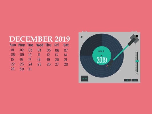 December 2019 Hd Desktop Calendar Wallpaper - December Desktop Calendar ...