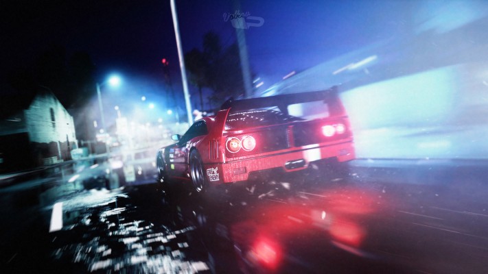 Wallpaper Need For Speed Rivals Highway Ferrari Pursuit - Ferrari F40 ...