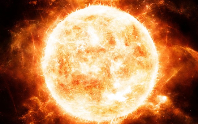 Close Up Burning Sun Wallpaper Hd - Sun Zoom - 1600x900 Wallpaper ...