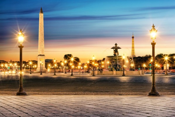Slidebg3 - Place De La Concorde Night - 1300x867 Wallpaper - teahub.io