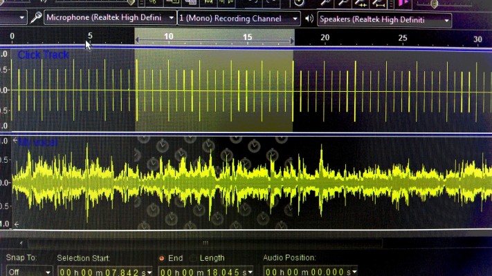 Picture Of Computer Screen Showing Wavelengths Of A - 1600x900 ...