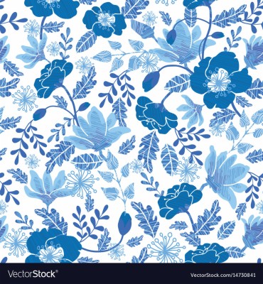 Navy Blue Flower Vector - 1000x1080 Wallpaper - teahub.io