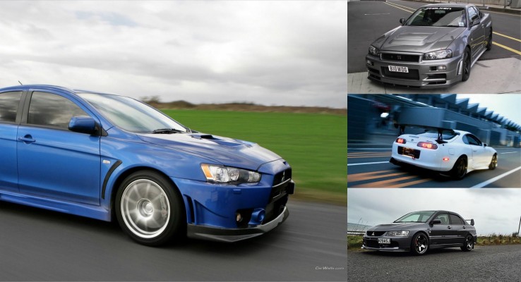 Gunmetal Wallpaper - Mitsubishi Lancer Blue Color - 2400x1300 Wallpaper ...