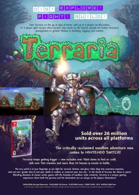Nintendo Switch Terraria Box - 2551x3579 Wallpaper - teahub.io