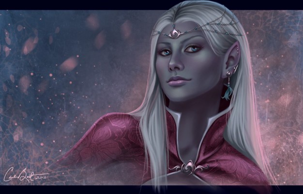 Pathfinder - Half Elf Drow Descent - 1365x1024 Wallpaper - teahub.io