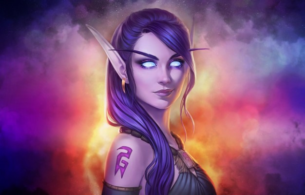 Wow Night Elf Background - 1280x960 Wallpaper - teahub.io