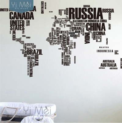 World Map On Wall Letters - 800x801 Wallpaper - teahub.io