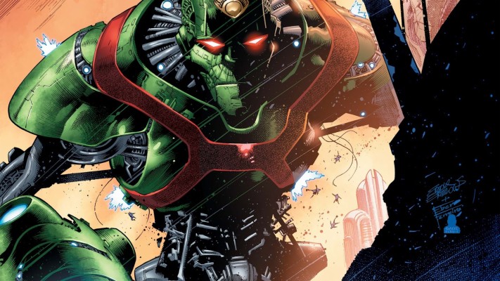 Joshua Middleton Martian Manhunter - 922x1400 Wallpaper - teahub.io