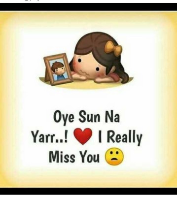 Oye Sun Na Yarr - Really Miss You Dp - 720x801 Wallpaper - teahub.io