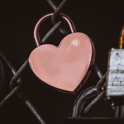 Wallpaper Lock, Heart, Pink - Locks And Hearts - 2780x2780 Wallpaper ...