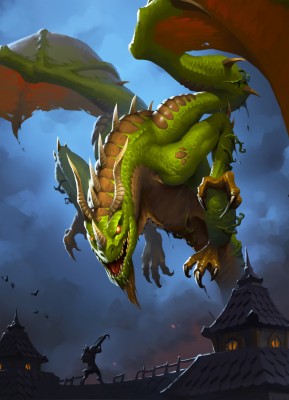 Marsh Drake, Dragon, Hearthstone - Marsh Drake Hs - 1920x1080 Wallpaper ...