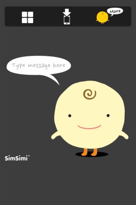 Image Of Simsimi Message Wallpaper - Simsimi - 640x960 Wallpaper ...