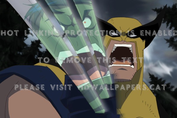 Hulk Vs Wolverine - 1600x1200 Wallpaper - teahub.io