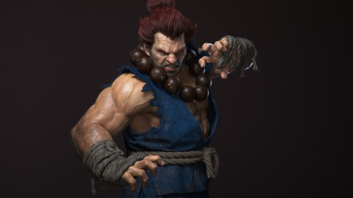 Akuma Street Fighter Face - 700x1000 Wallpaper - teahub.io