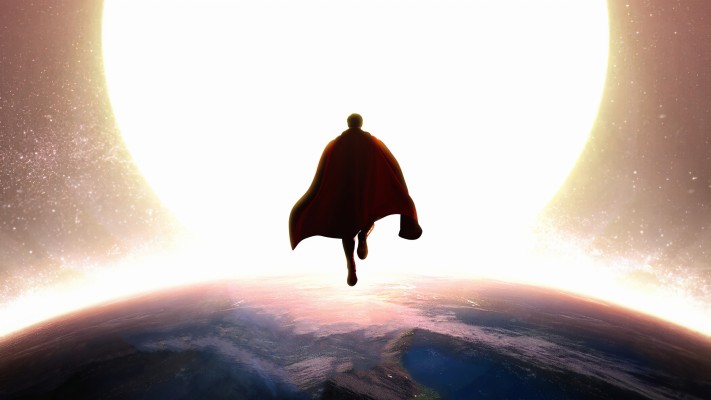Superman In The Sky - 800x1280 Wallpaper - teahub.io