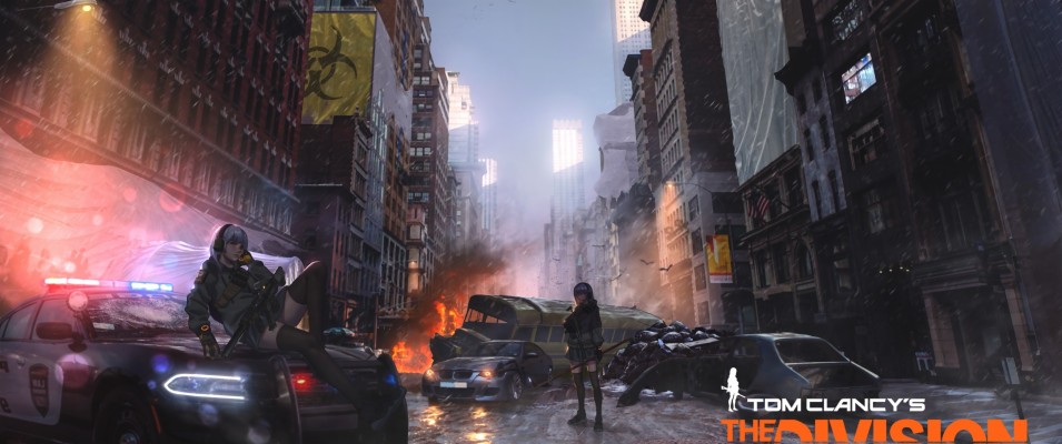 Tom Clancy S The Division, Anime Style, Snow, Street, - Clancy's Ghost ...
