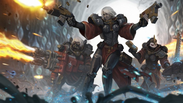 Warhammer 40k Wallpaper - Blood For The Blood God Skulls - 1920x1080 ...