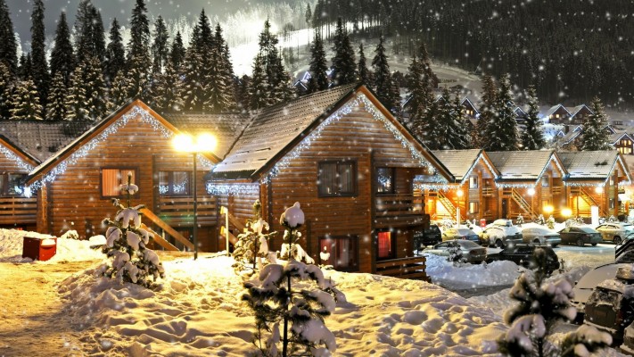 Log Cabin Facebook Cover - 5120x1440 Wallpaper - teahub.io