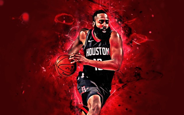 Wallpaper Of Basketball, Houston Rockets, James Harden, - James Harden ...