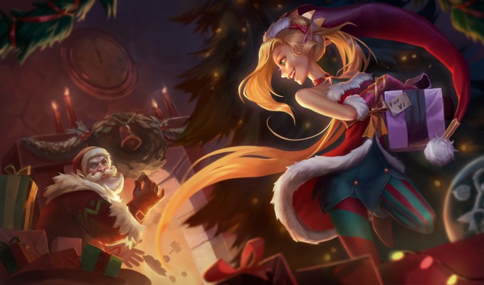Jinx Christmas - 3518x2068 Wallpaper - teahub.io