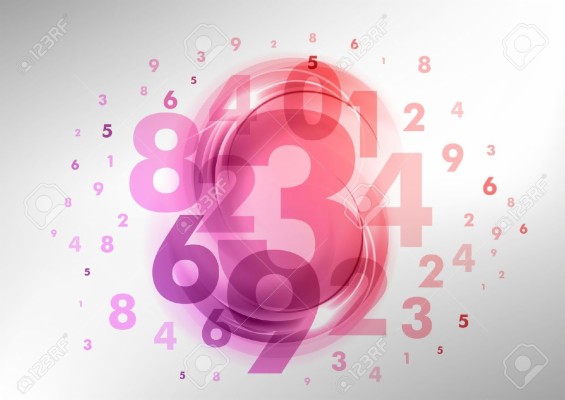 Mathematics Wallpaper - Numbers Pink And Purple - 1300x919 Wallpaper ...